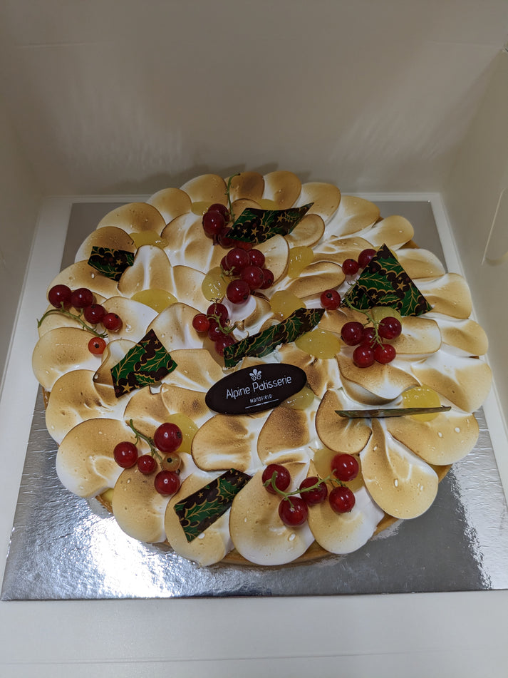 Christmas Lemon Meringue Pie – Mon Gateau Mansfield